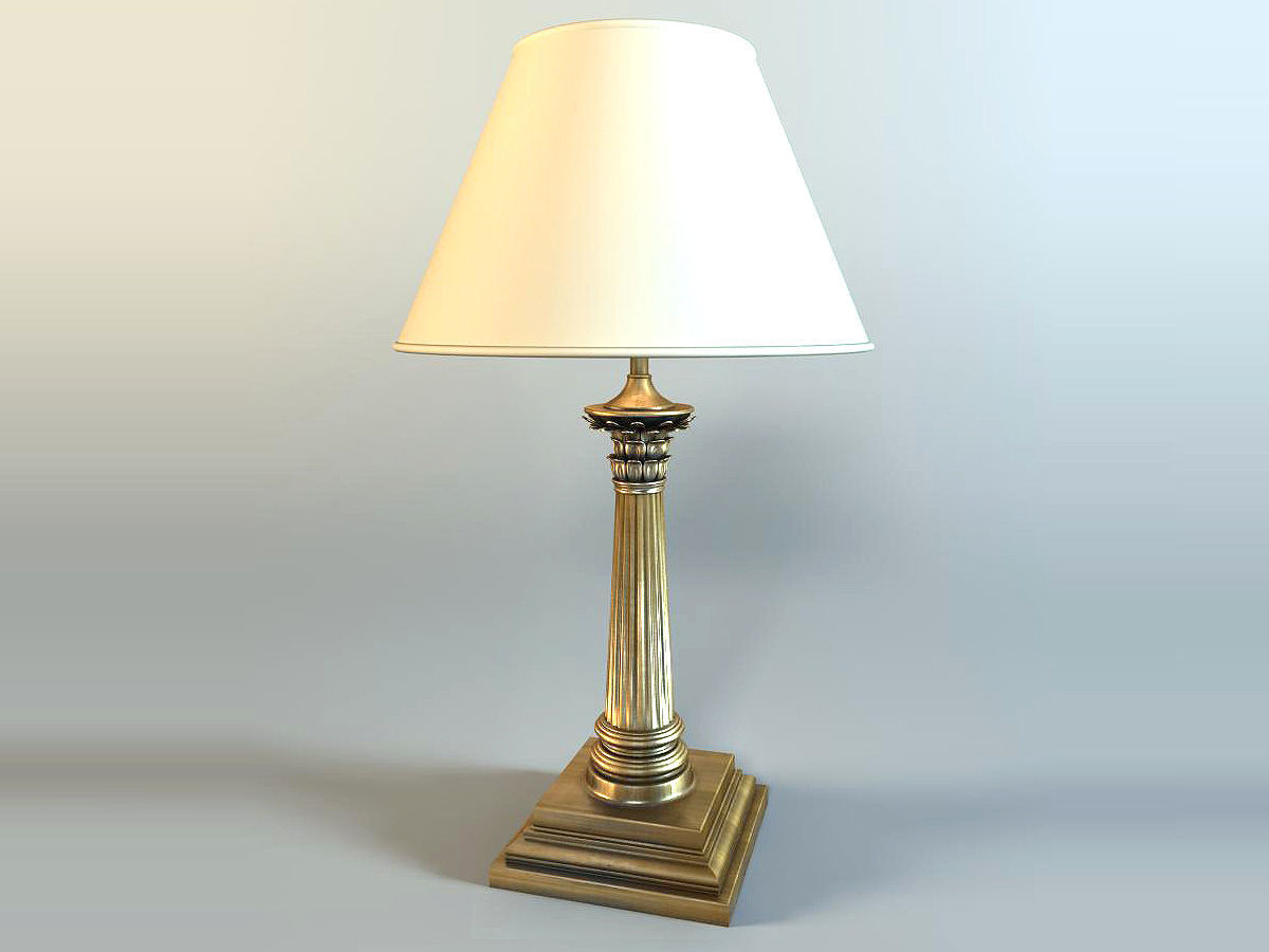 chelsom desk lamp 3D model | CGTrader