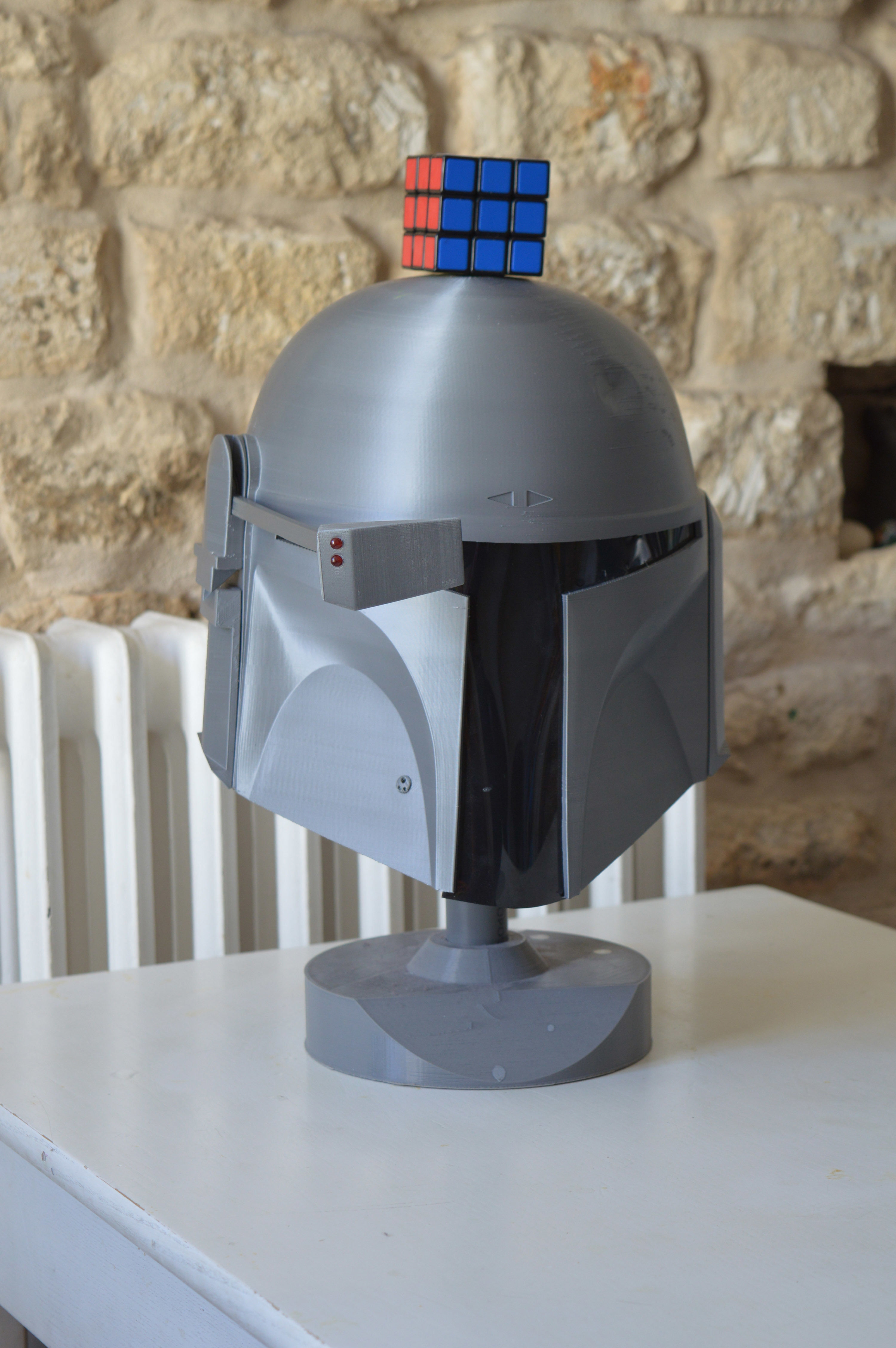 WEARABLE FULL SIZE STAR WARS BOBA FETT HELMET JESUS SALMERON 3D model ...