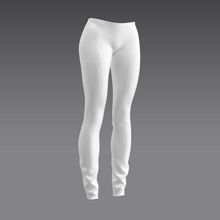 Leggings for Sansar game 3D model rigged | CGTrader