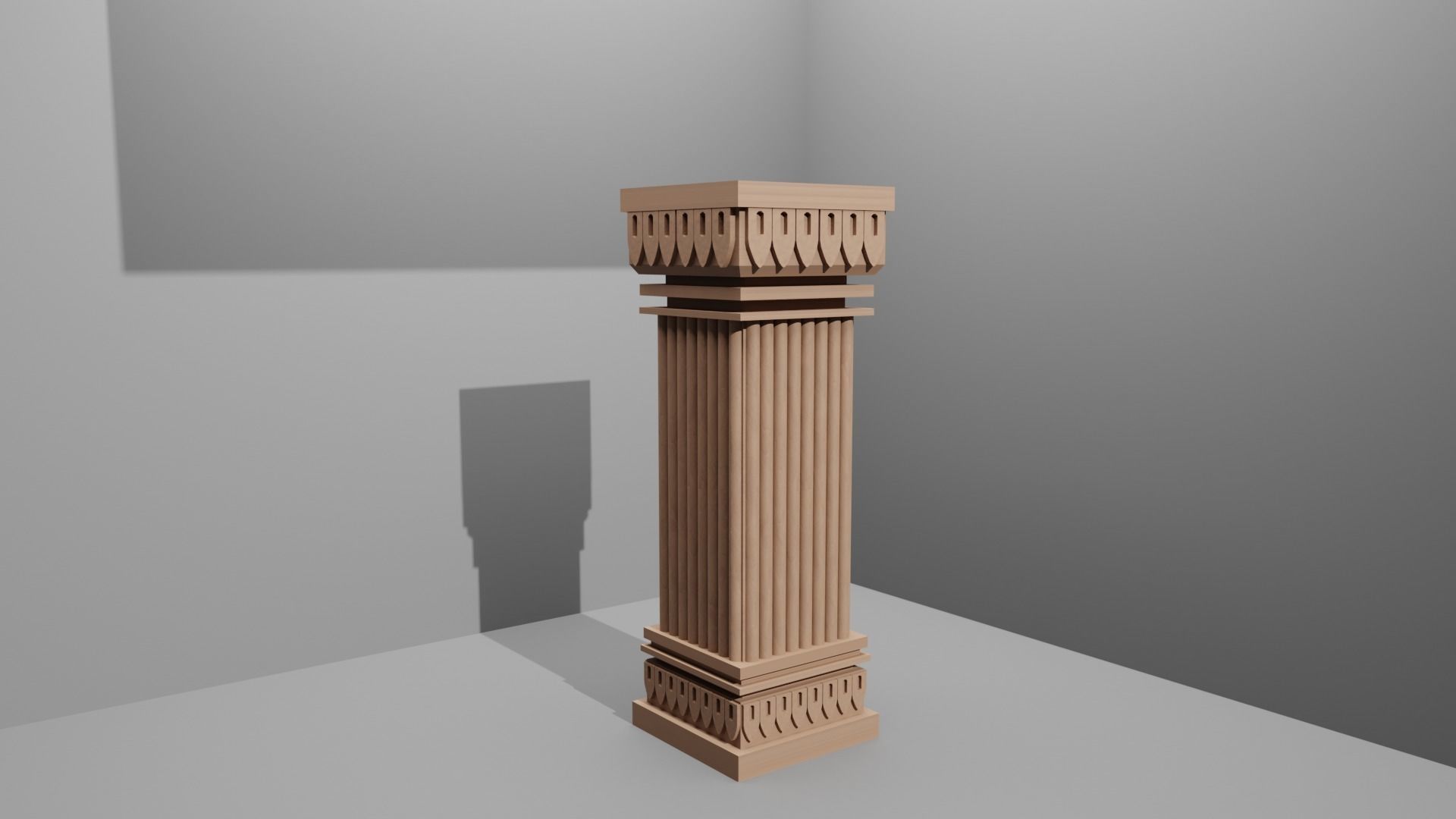 Ancient pillar free VR / AR / low-poly 3D model | CGTrader