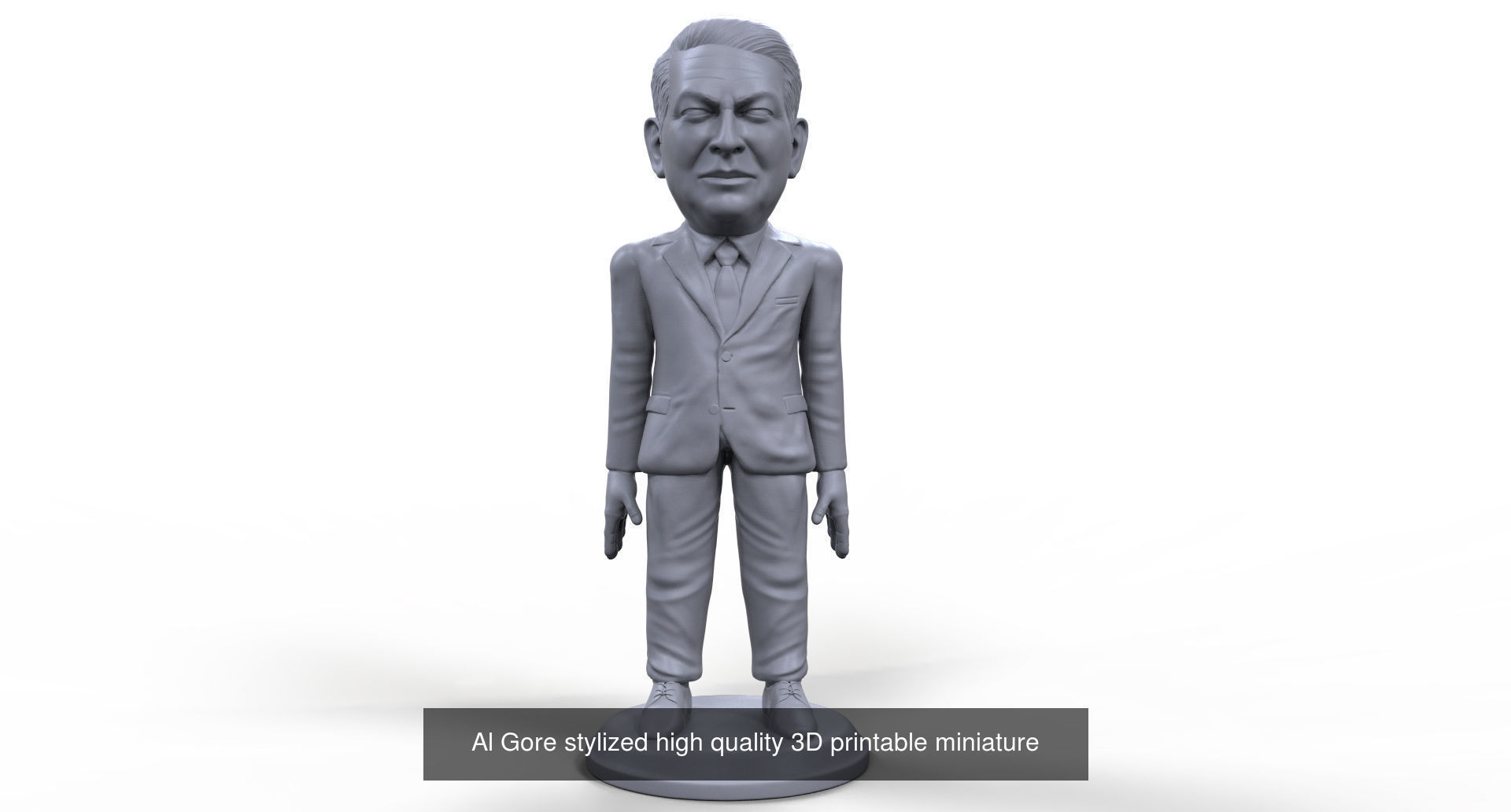 Political stylized high quality 36 3D printable miniatures 3D Model ...