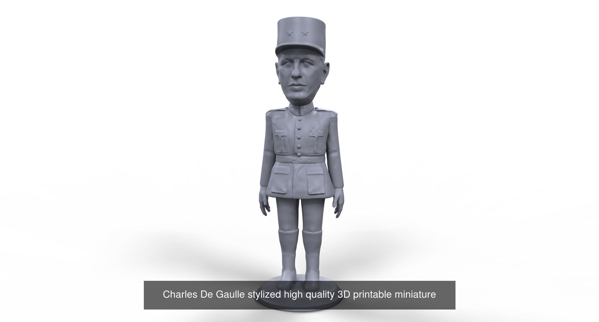 Political stylized high quality 36 3D printable miniatures 3D Model ...