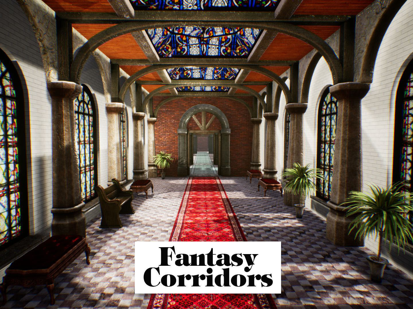 3D model Fantasy Corridors for Unreal | CGTrader