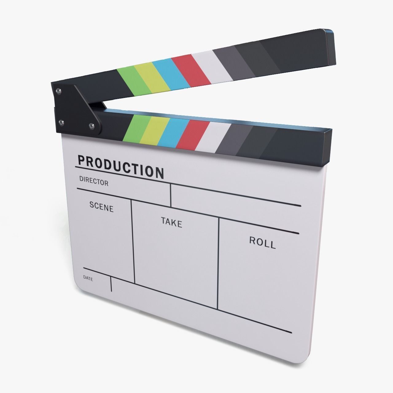 3D model Clapperboard 3D model VR / AR / low-poly | CGTrader
