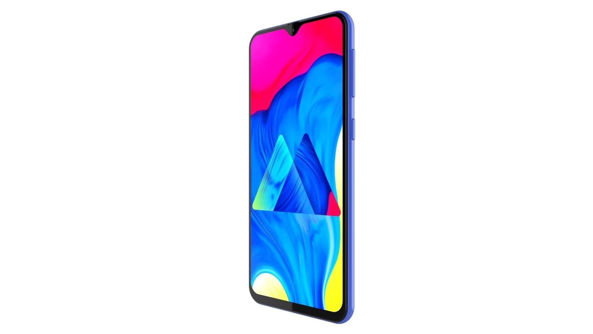 Samsung Galaxy M10 Blue 3D model | CGTrader
