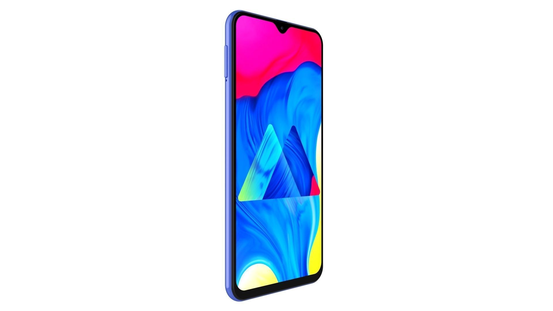 Samsung Galaxy M10 Blue 3D model | CGTrader