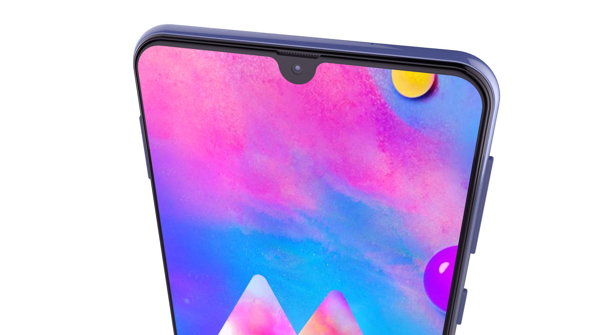 Samsung Galaxy M30 Blue 3D model | CGTrader