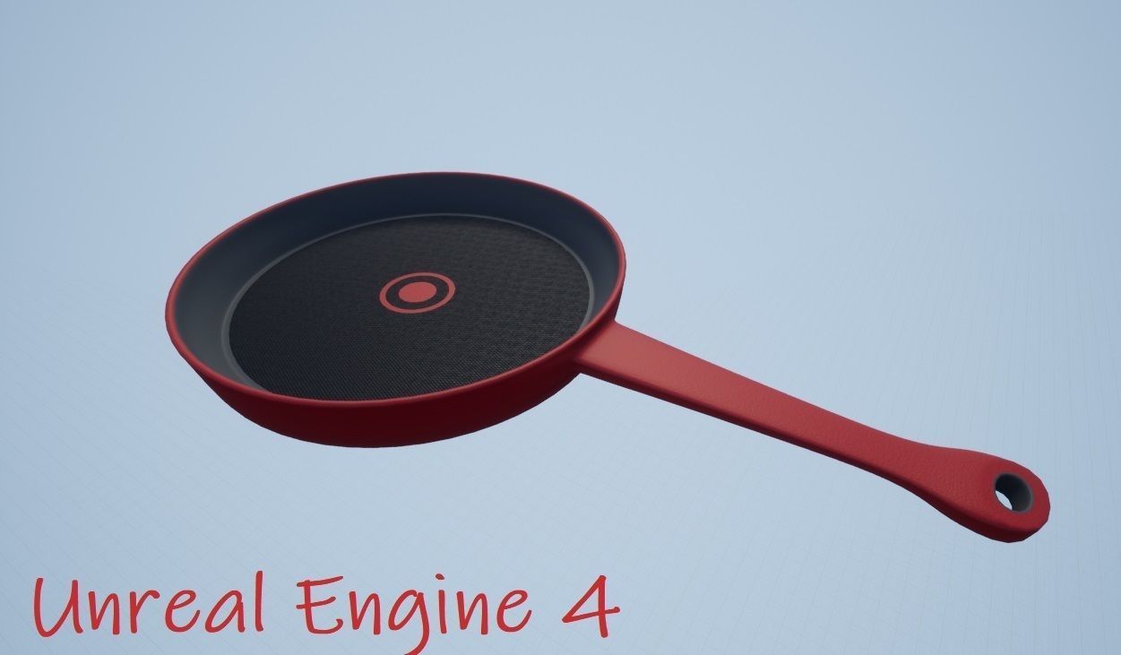 3D model Pan Low Poly Game Ready VR / AR / low-poly | CGTrader