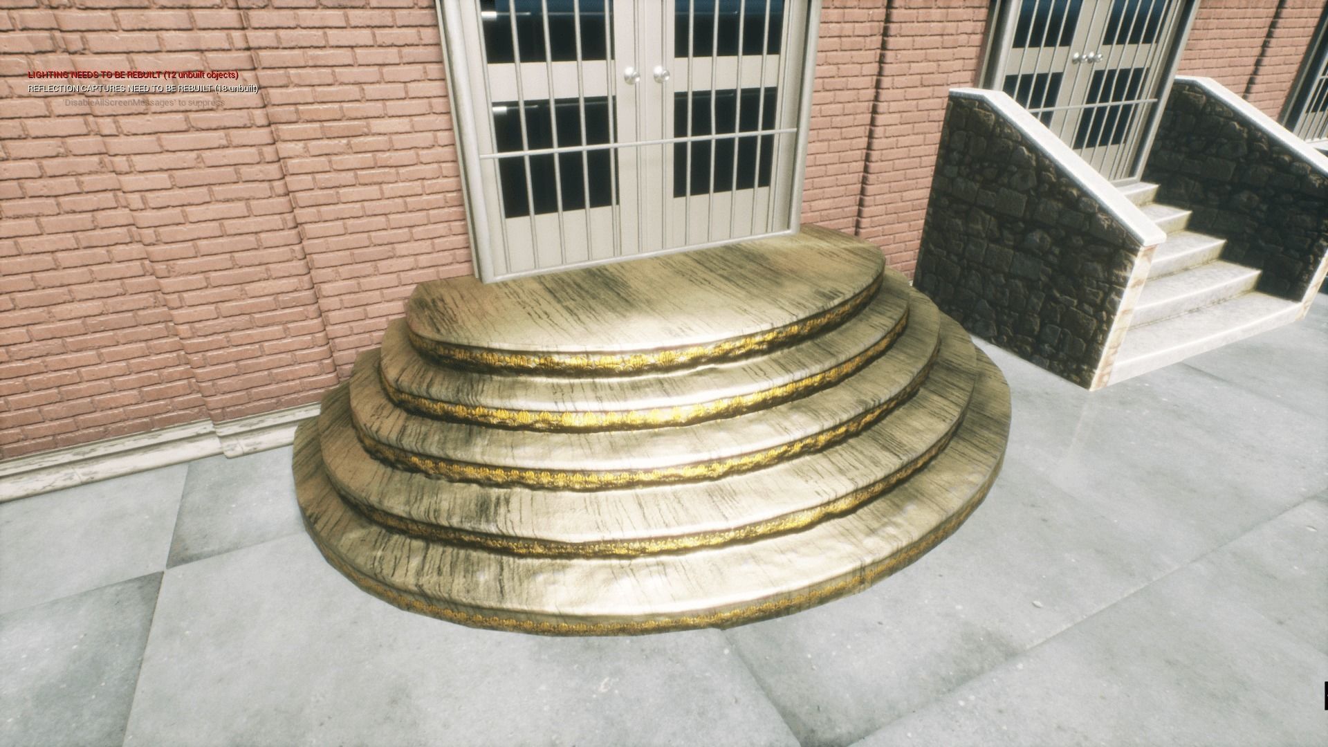 3D model Ornament stairs for UNREAL VR / AR / low-poly | CGTrader