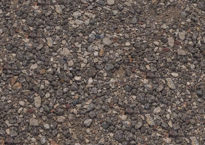 Small Stone Side Road Texture | CGTrader