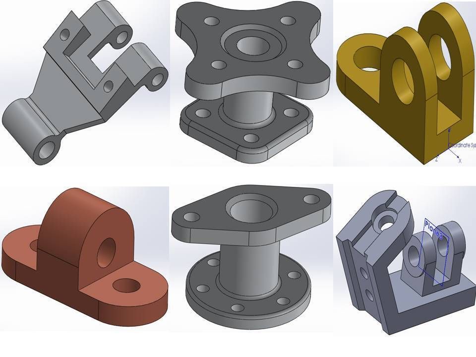 CSWA exam practice models | CGTrader