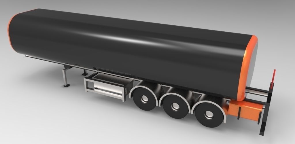 trailer free 3D Model STL SLDPRT SLDASM SLDDRW IGE IGS IGES - CGTrader.com