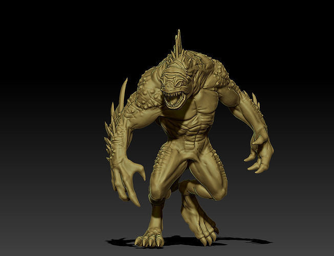 Leviathan 65mm 3D model 3D printable | CGTrader