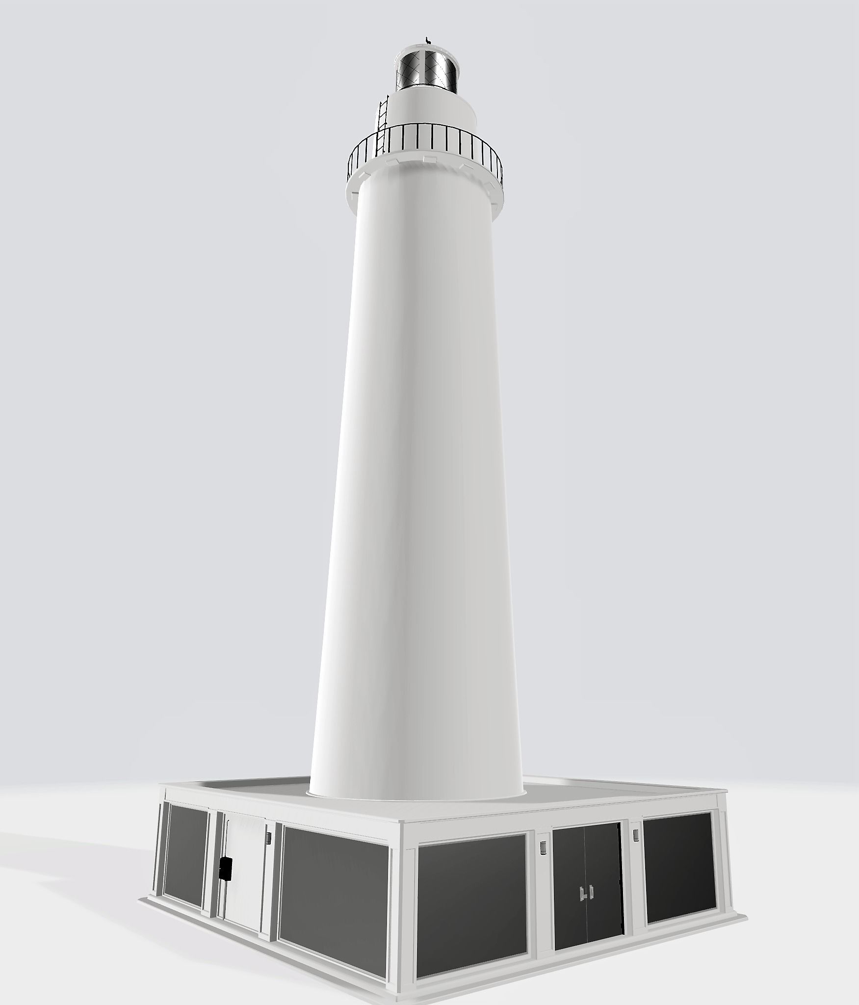 3D model Lighthouse whit Interiors VR / AR / low-poly | CGTrader