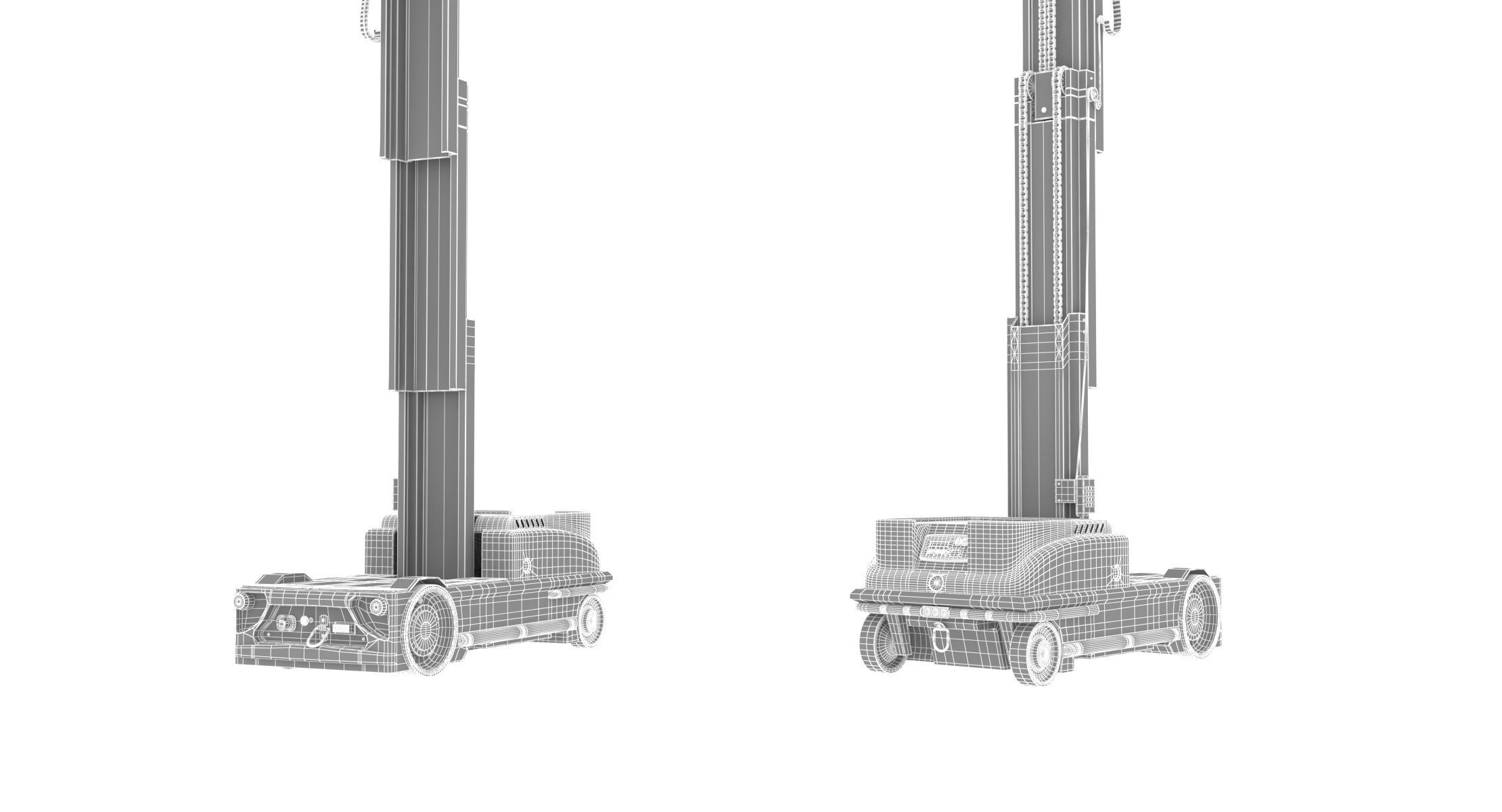 JLG 10MSP Driveable Stock Picker 3D model | CGTrader