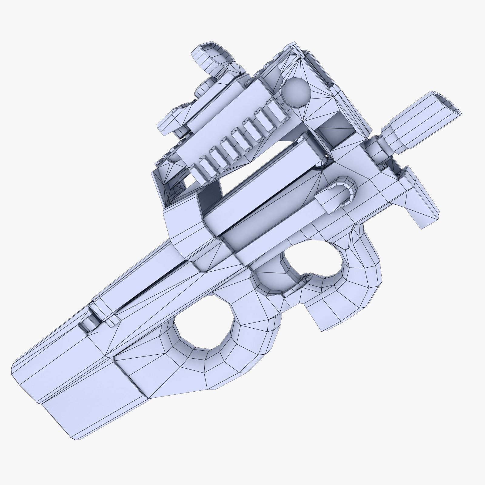 3D model FN P90 VR / AR / low-poly | CGTrader
