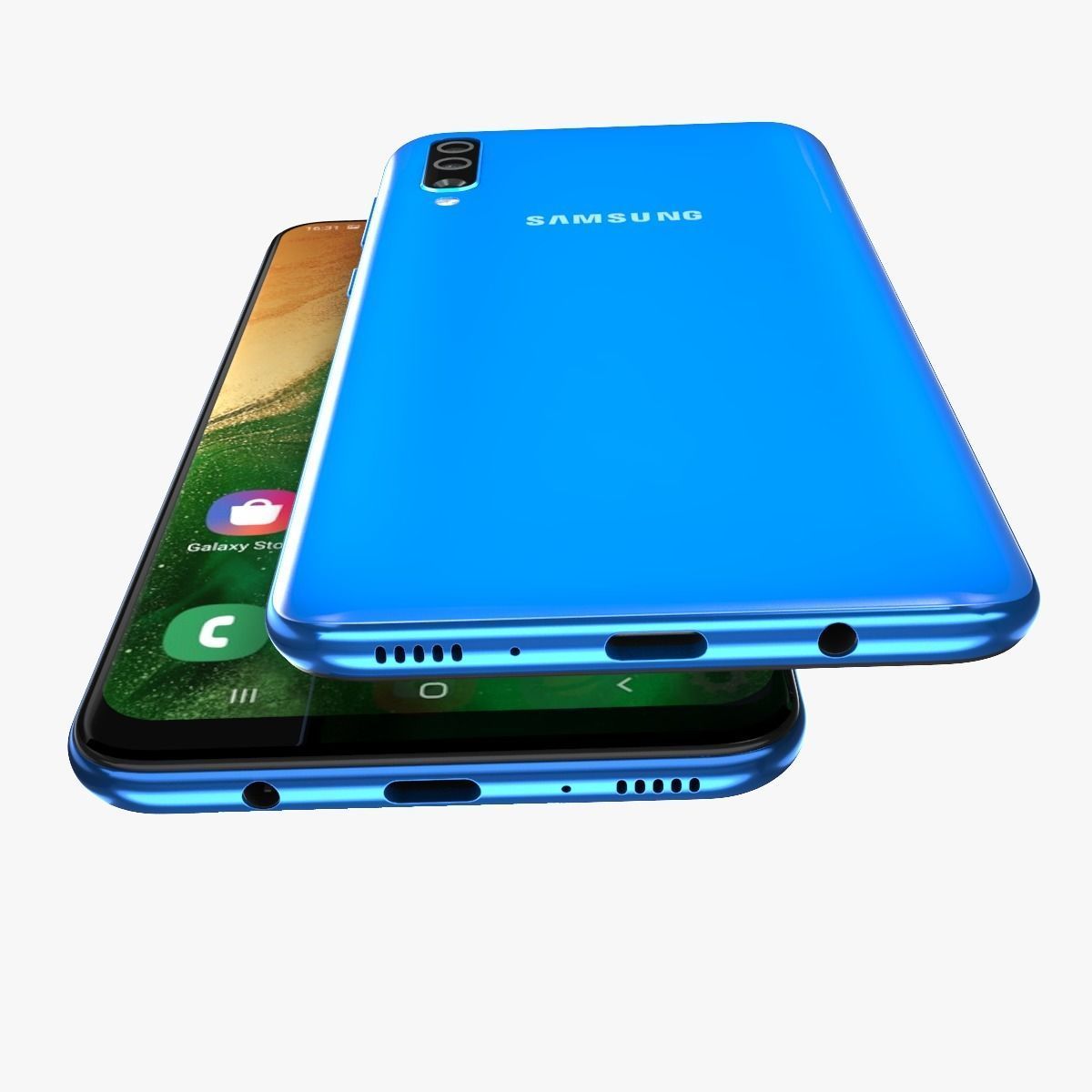 Samsung Galaxy A50 All colors 3D model | CGTrader