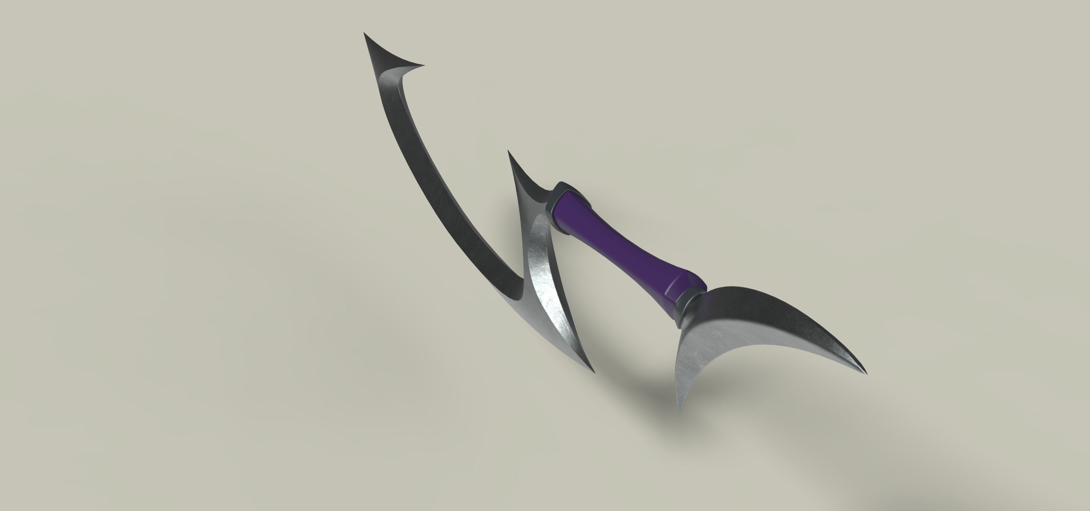 Dianas Crescent Moon Blade from League of Legends 3D model | CGTrader