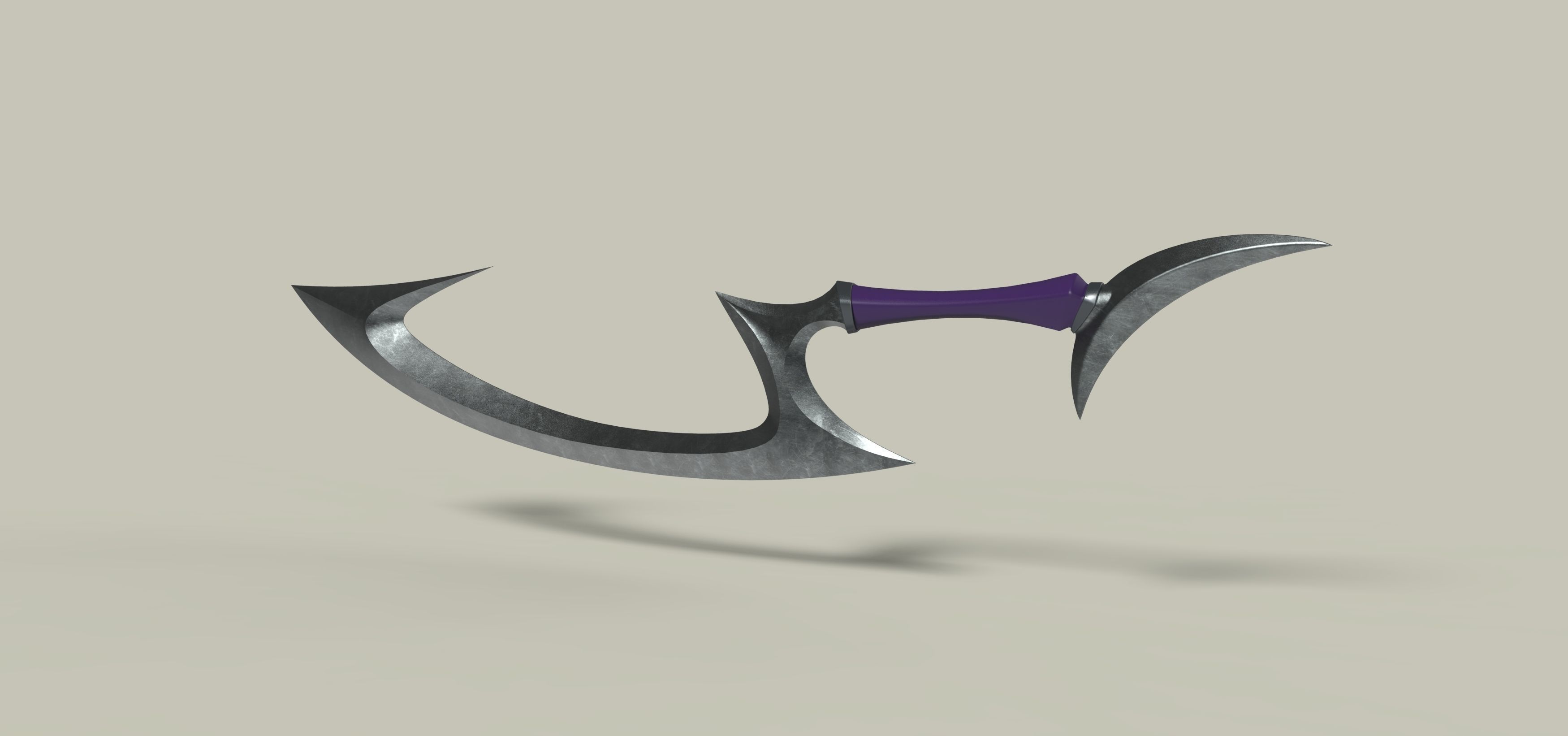 Dianas Crescent Moon Blade from League of Legends 3D model | CGTrader