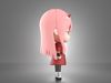 Zero Two chibi figure 3D model | CGTrader