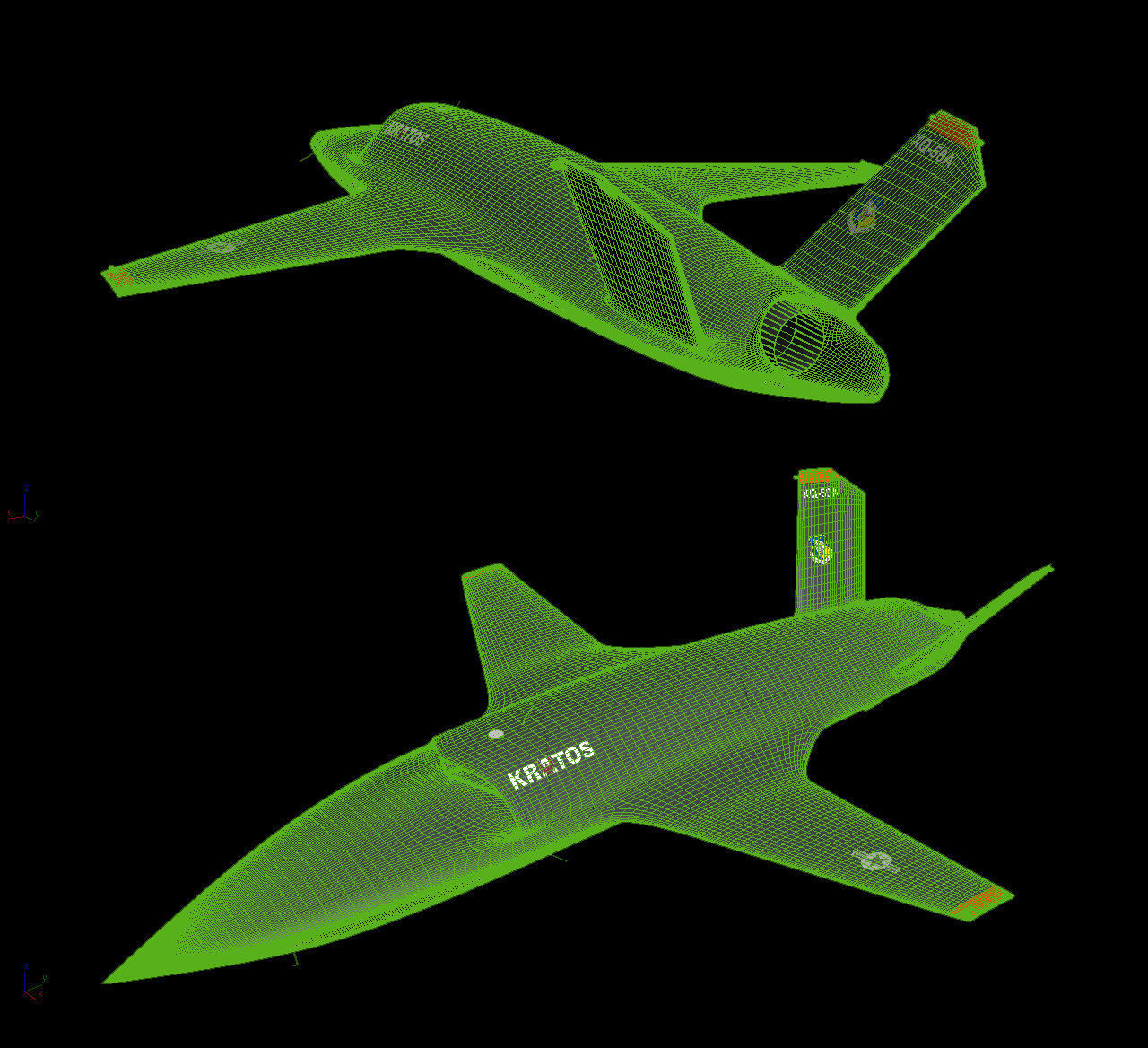 XQ-58 Valkyrie 3D model | CGTrader