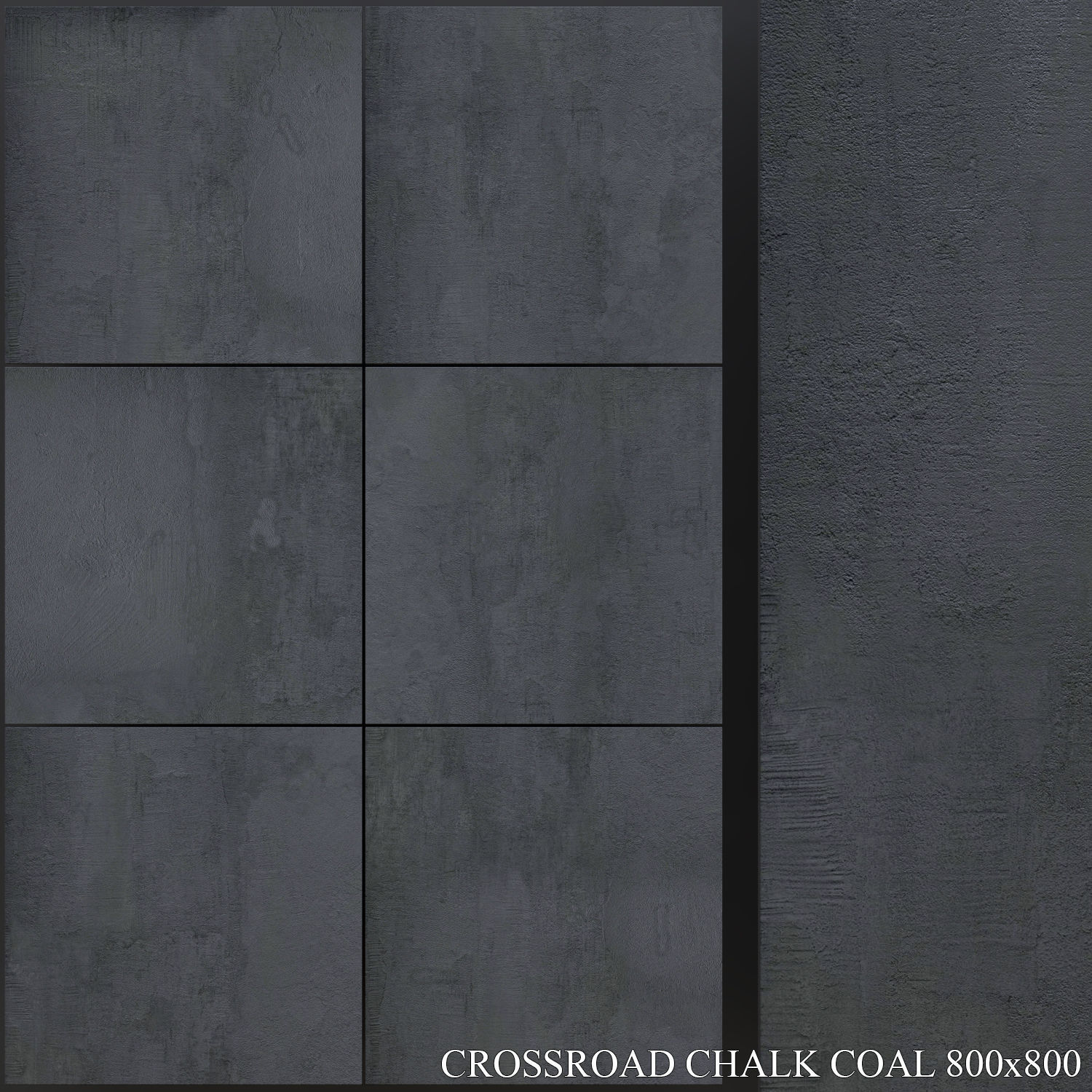 ABK Crossroad Chalk Coal 800x800 3D model | CGTrader