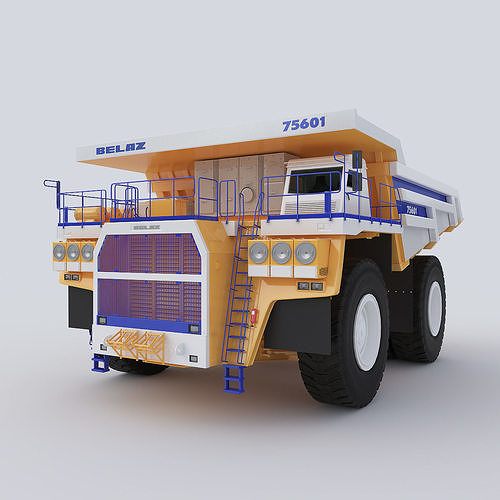 Belaz 75601 3D model | CGTrader