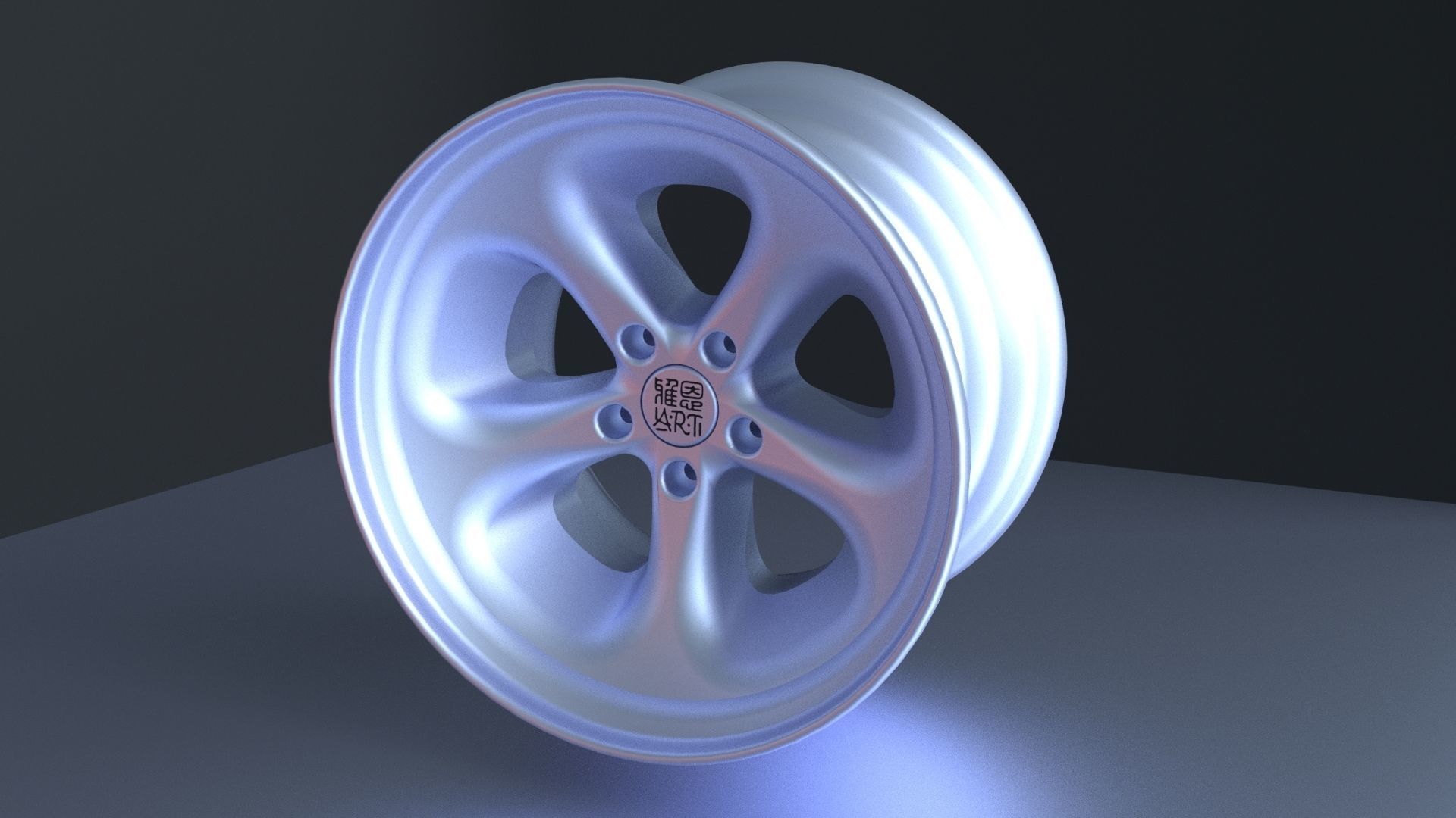 Magnesium alloy wheel 3D model | CGTrader