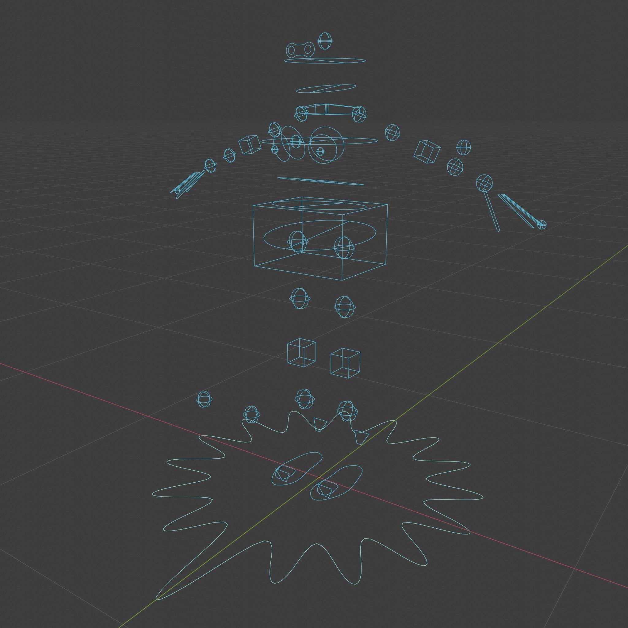 Humanoid Character Rig for Blender free 3D model rigged | CGTrader