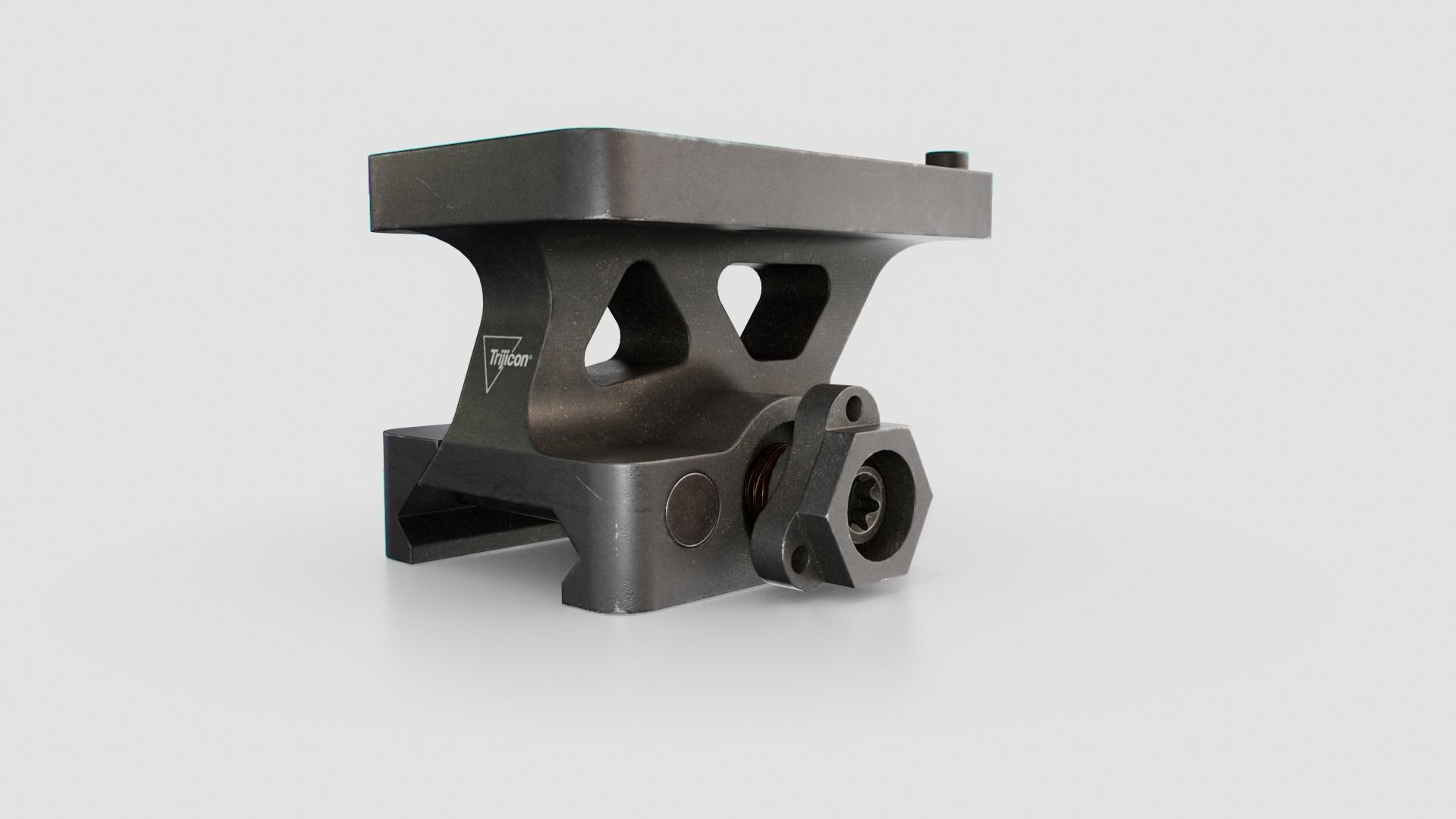 3D model Trijicon SRO Specialized Reflex Optic VR / AR / low-poly ...