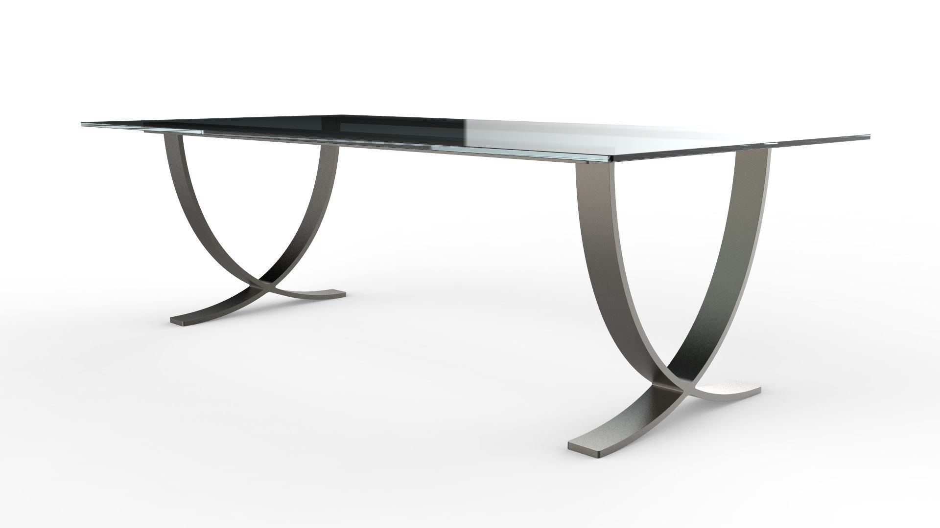 Eclipse Dining Table 3D model | CGTrader