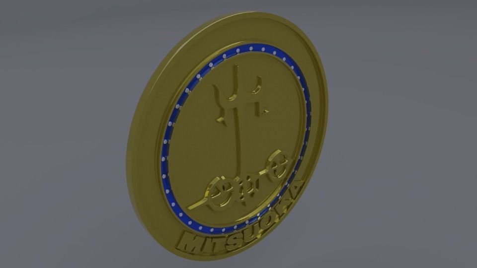 mitsuoka logo 3D model | CGTrader