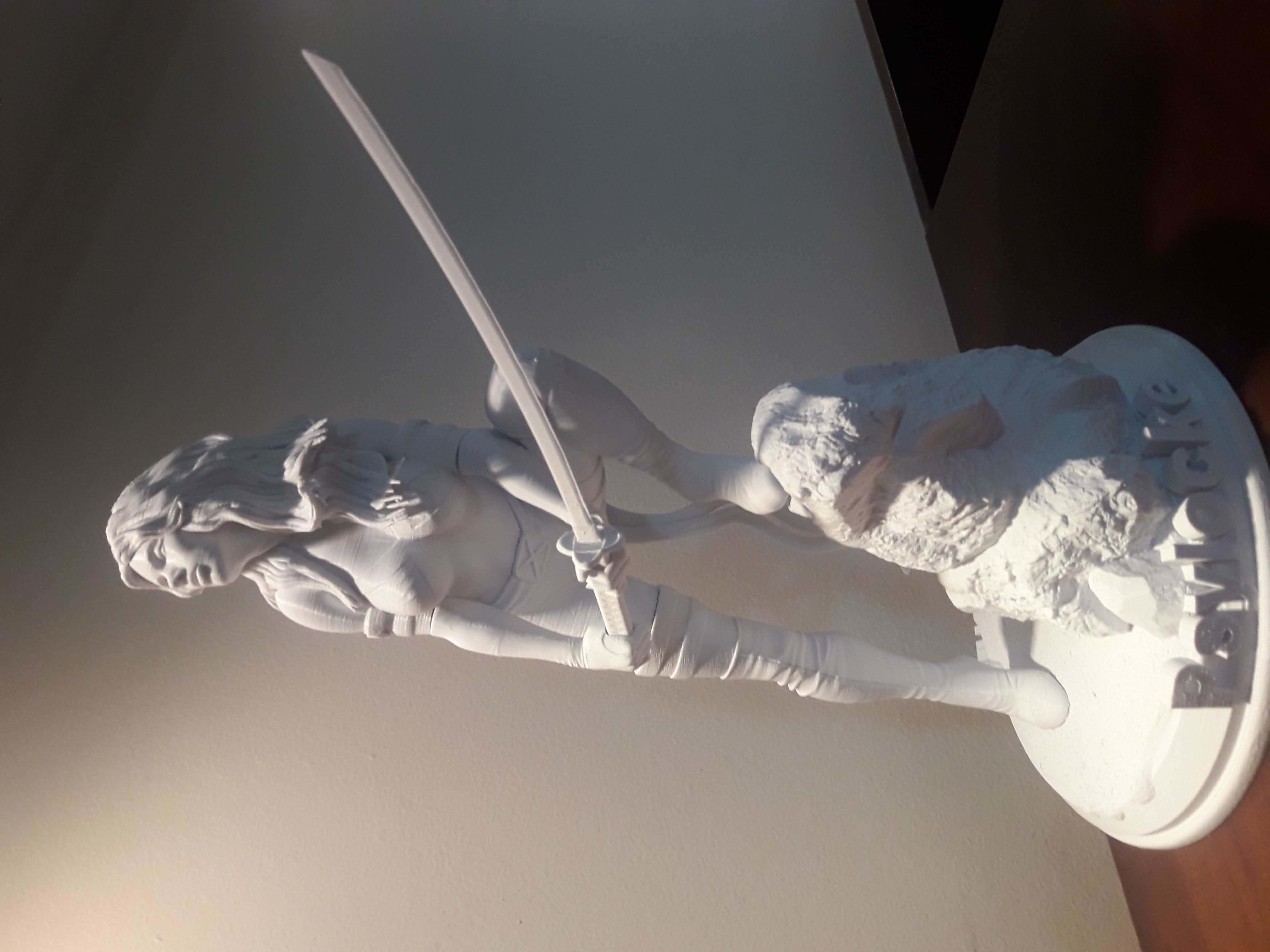 Psylocke x-men 3D model 3D printable | CGTrader