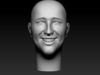 1 person 4 heads 3D model 3D printable | CGTrader