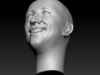1 person 4 heads 3D model 3D printable | CGTrader
