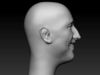1 person 4 heads 3D model 3D printable | CGTrader