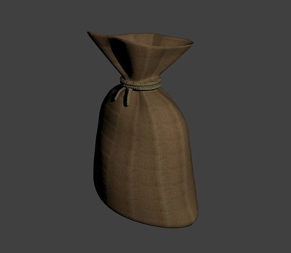 3D model Bag 2 sack VR / AR / low-poly | CGTrader