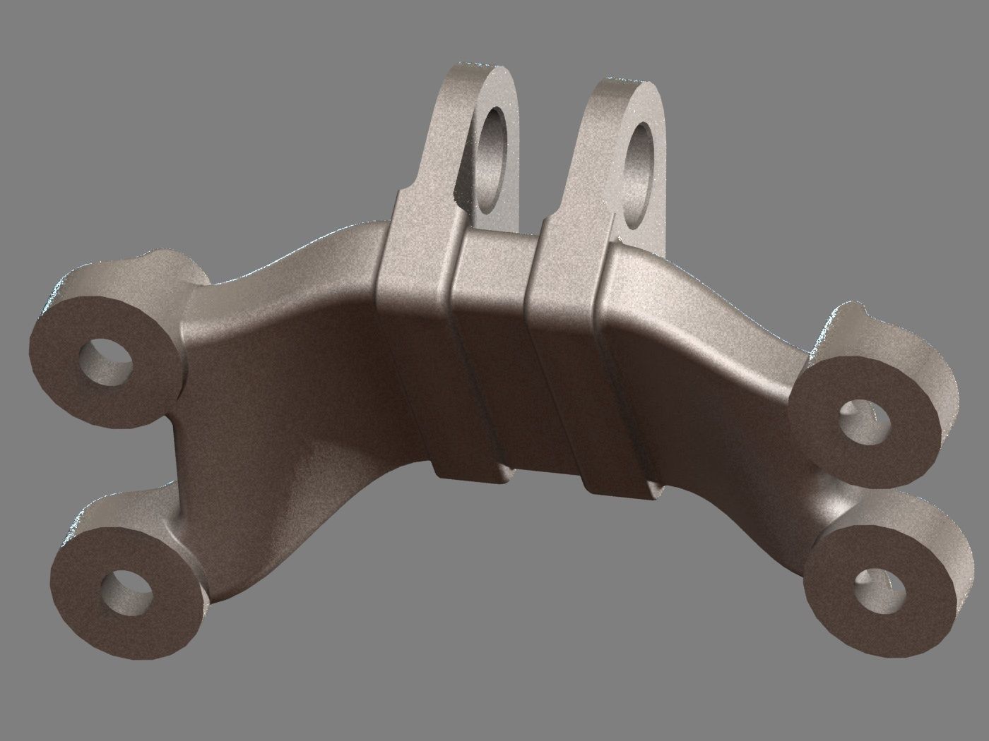 GE jet engine bracket V2 free 3D model | CGTrader