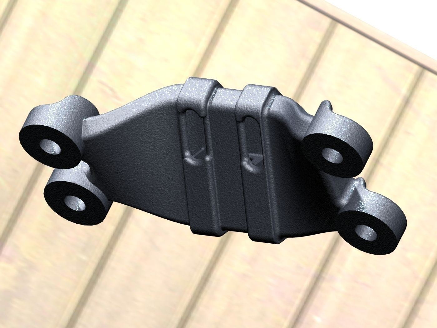 GE jet engine bracket V2 1 free 3D model | CGTrader