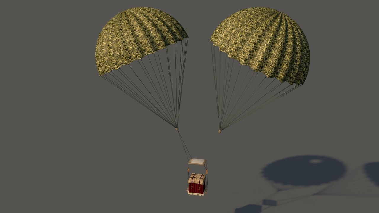 Pubg Airdrop 3D model | CGTrader