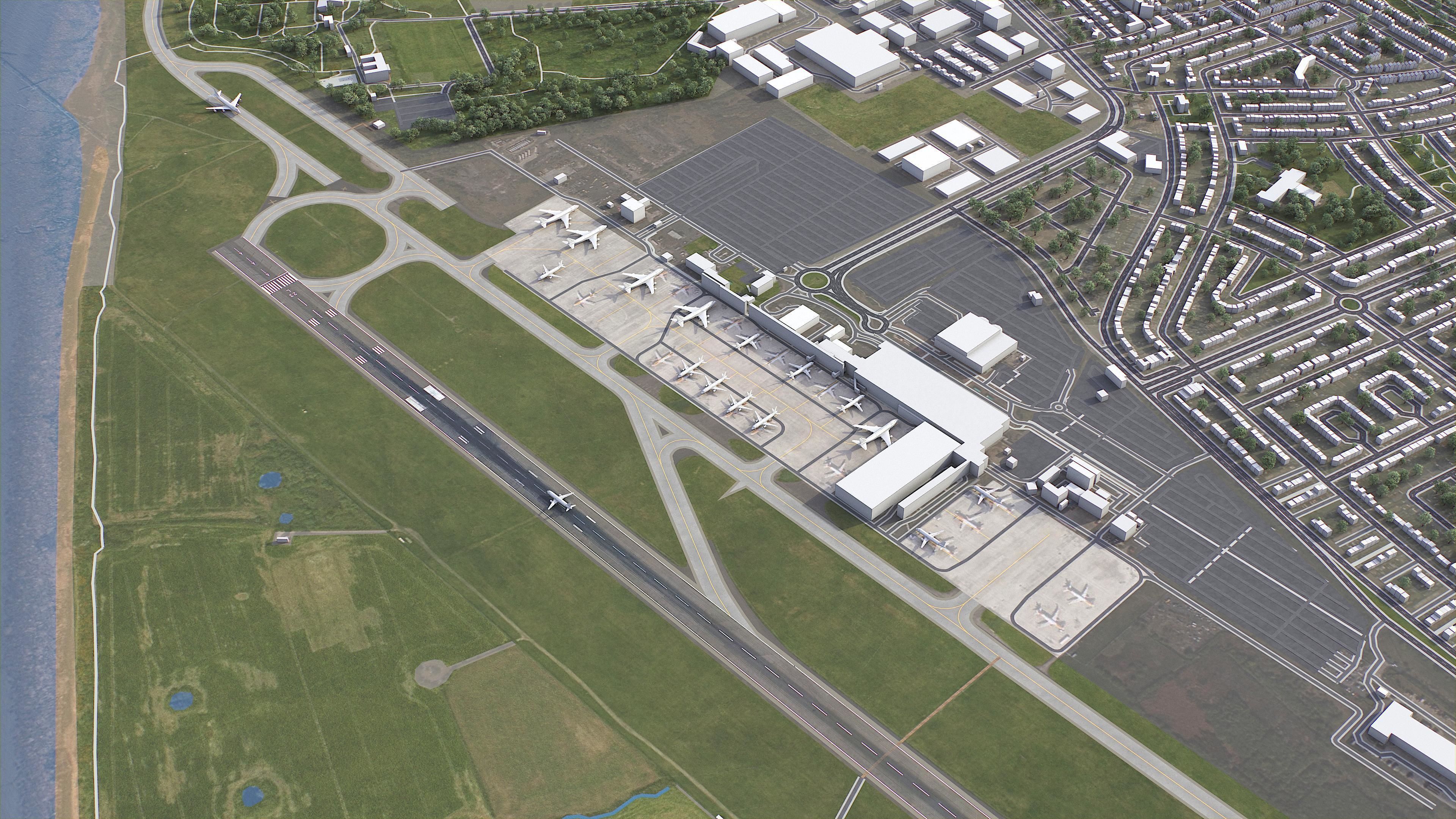 3D model Liverpool - 3D City Model VR / AR / low-poly | CGTrader