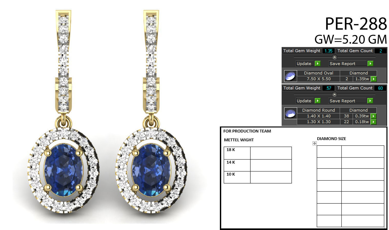 Women earrings 3dm render detail 3D print model 3D model 3D printable ...