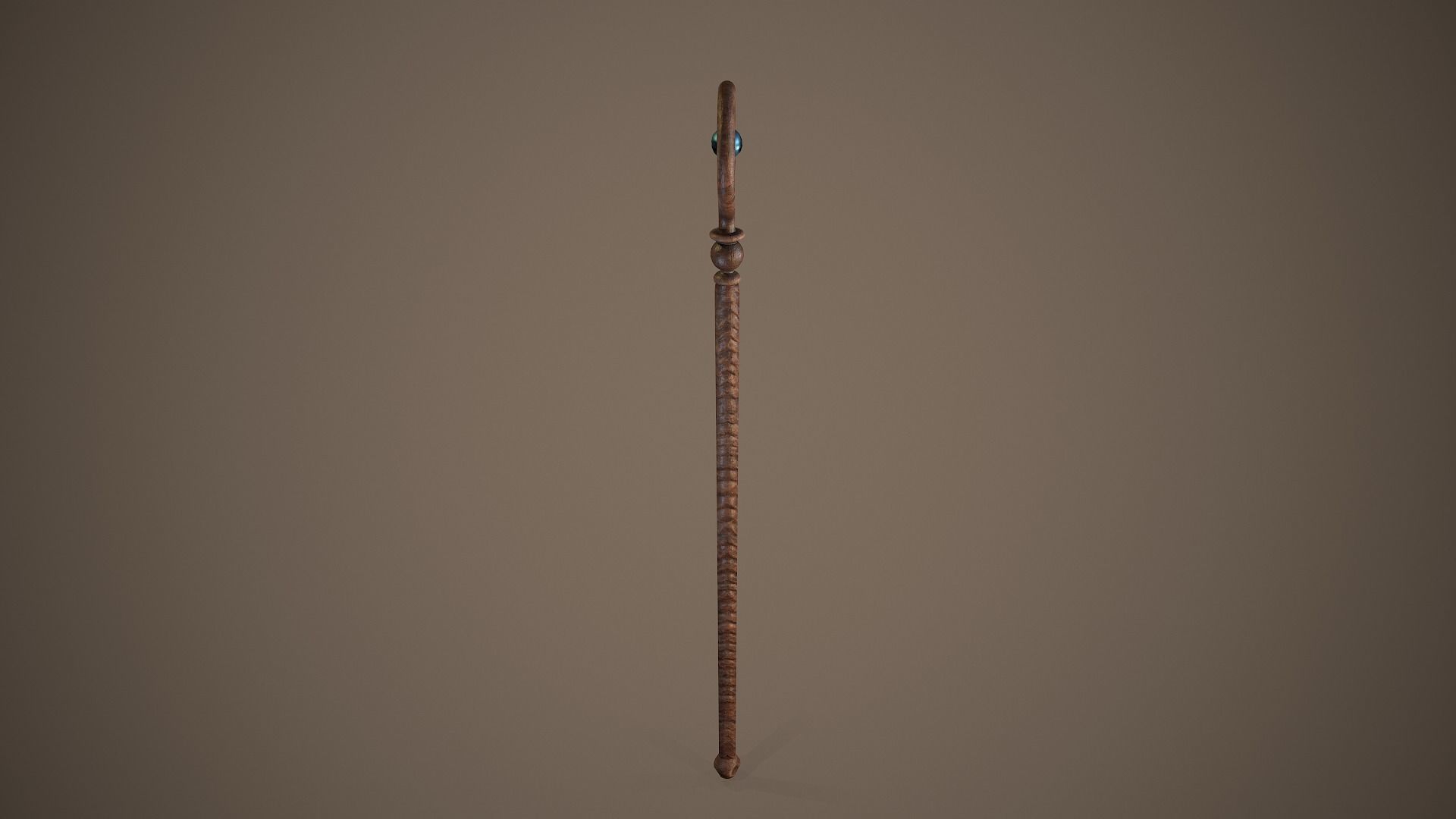 3D model Low Poly Medieval Staff VR / AR / low-poly | CGTrader