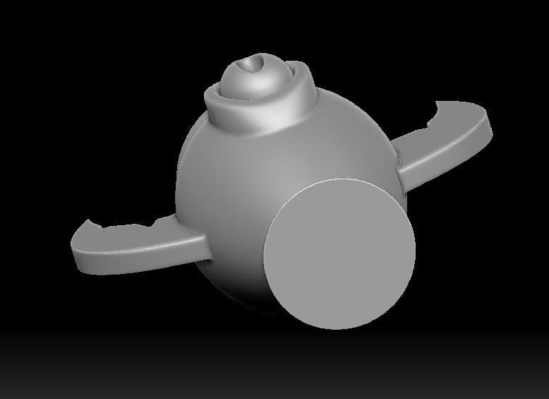 Vases 3d print silver ball 3D model 3D printable | CGTrader