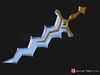 Fire Emblem Awakening Robin Levin Sword - Weapon Cosplay 3D model 3D ...