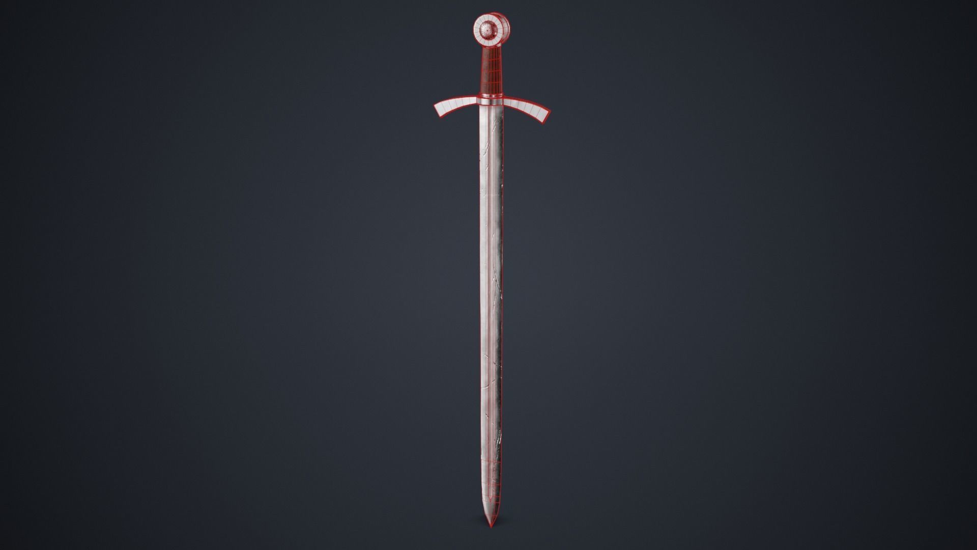 3D model Scratched Sword PBR VR / AR / low-poly | CGTrader
