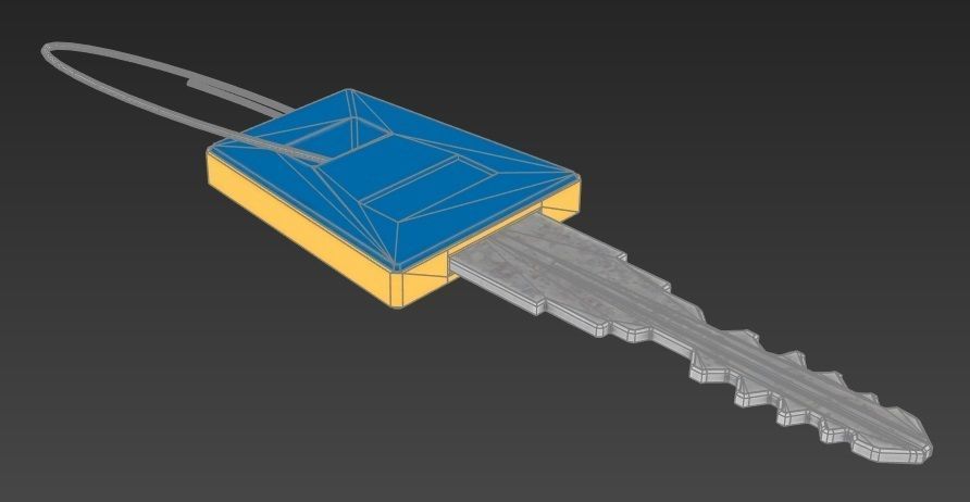 Key Model free VR / AR / low-poly 3D model | CGTrader