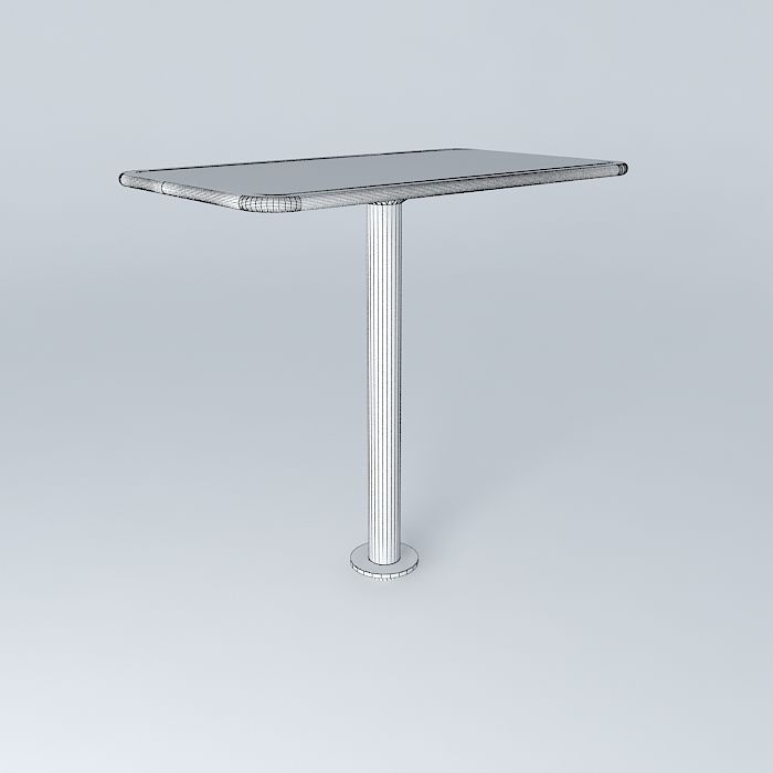 westfalia table free 3D model | CGTrader