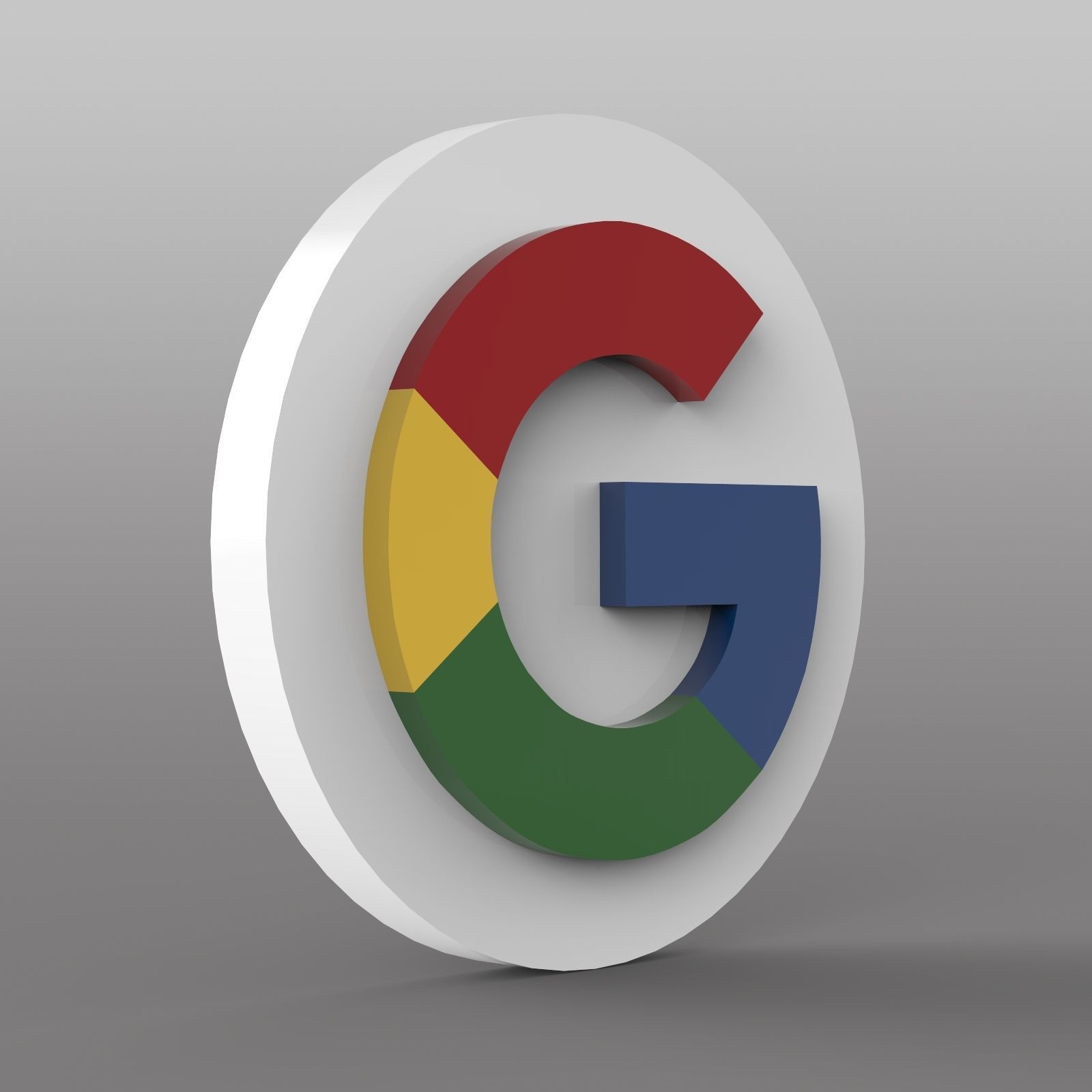 3D model Google Logo VR / AR / low-poly | CGTrader