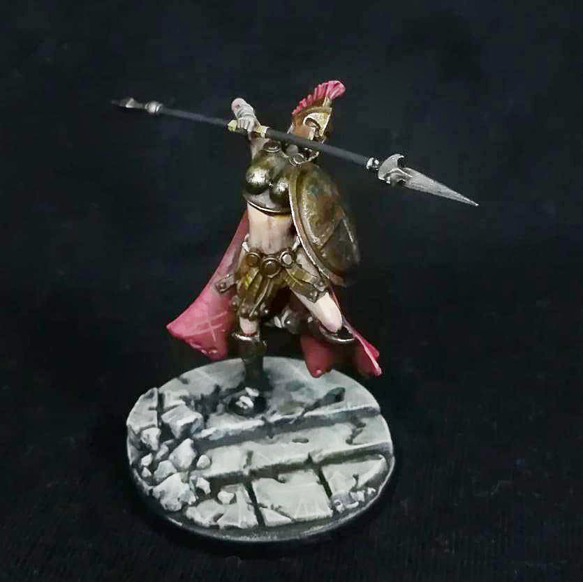 Spartan bundle I - 4 miniatures 35mm scale 3D model 3D printable | CGTrader